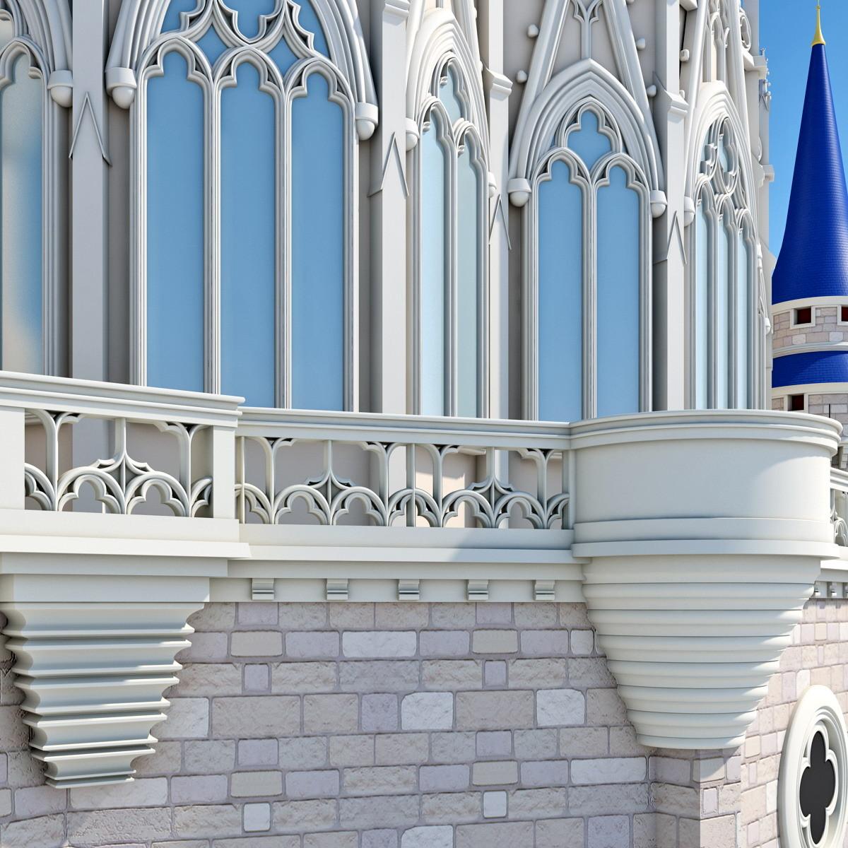 Cinderella Castle 3d model | Best Of 3d Models